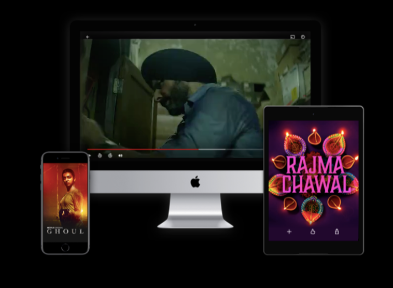 Netflix Website Clone - Vishal Pandey